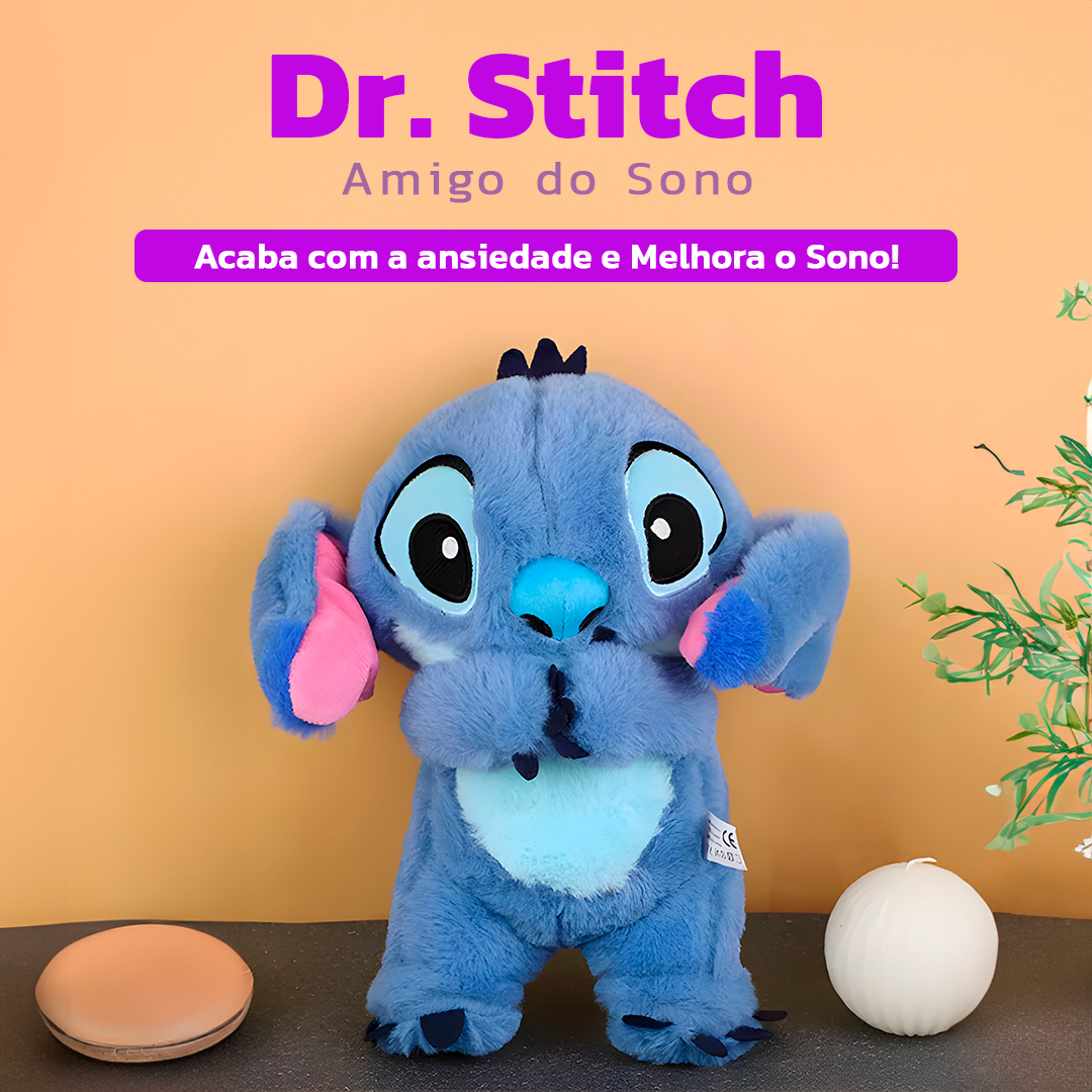 Dr Stitch - Pelúcia Amigo do Sono - Original - ÚLTIMAS UNIDADES – Bertico